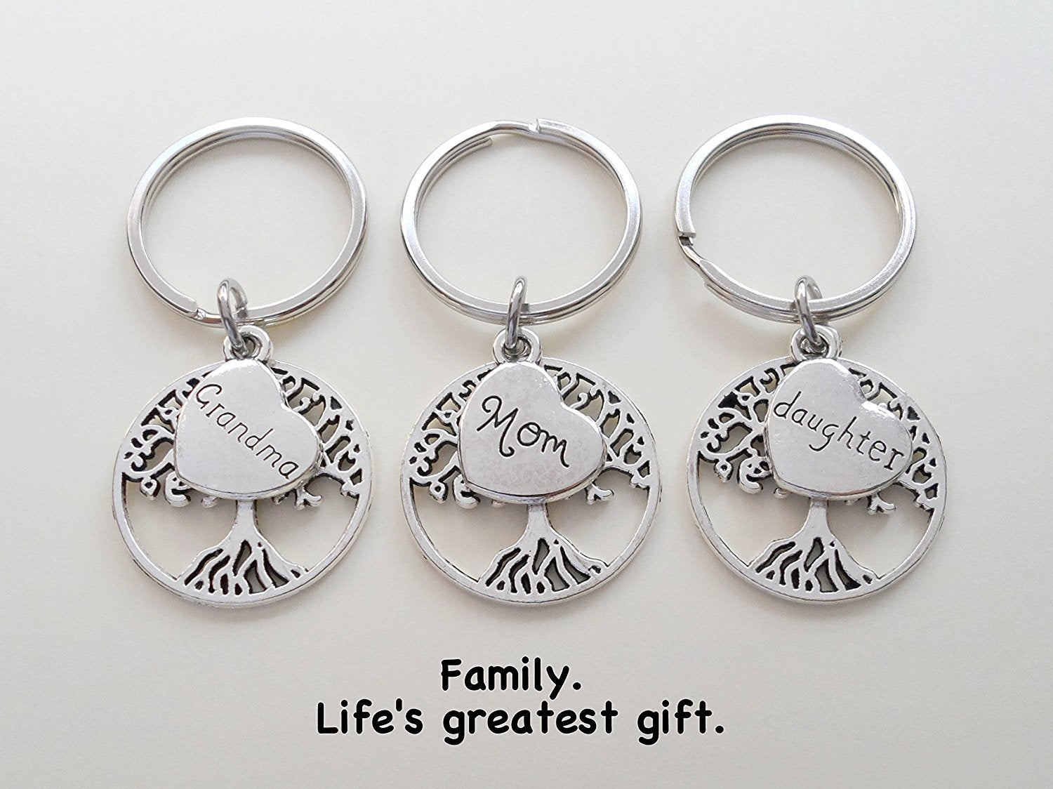 3 Generations Keychains - Grandma, Daughter, and Granddaugher ...