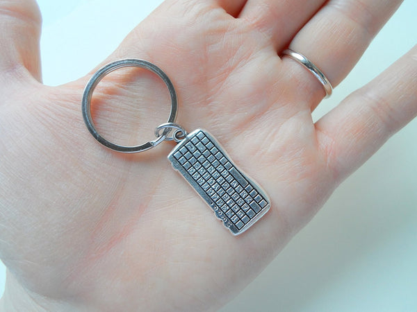 Computer Keyboard Keychain - Computer Engineer Keychain – JewelryEveryday