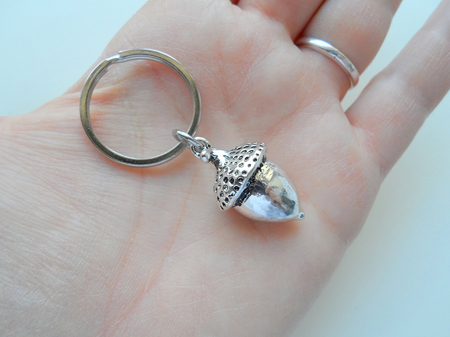 Elongated Acorn Keychain - Peter Pan's Kiss – JewelryEveryday