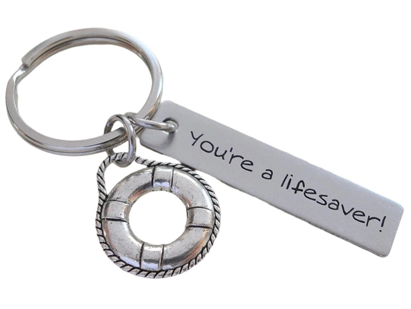 Volunteer Appreciation Gifts | You're A Lifesaver! Keychain by JE ...