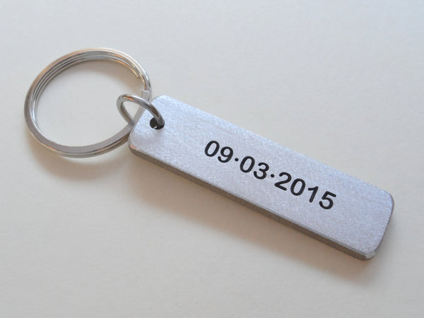 Engraved Coordinates Keychain; Custom GPS Latitude Longitude ...